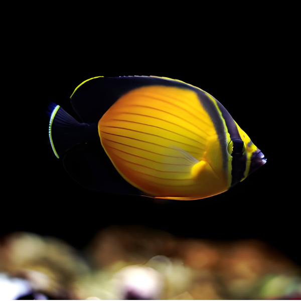Chaetodon Melapterus - MaxReef